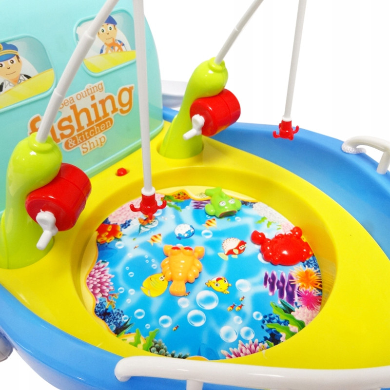 Zestaw kuchenny na wodzie - łódka rybacka - Sklep internetowy insperio.pl