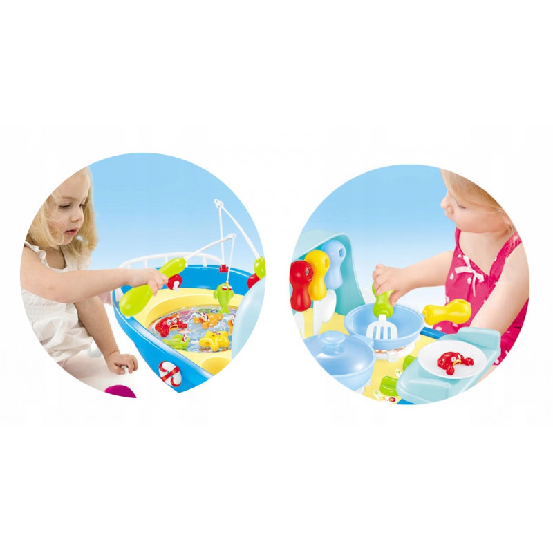 Zestaw kuchenny na wodzie - łódka rybacka - Sklep internetowy insperio.pl